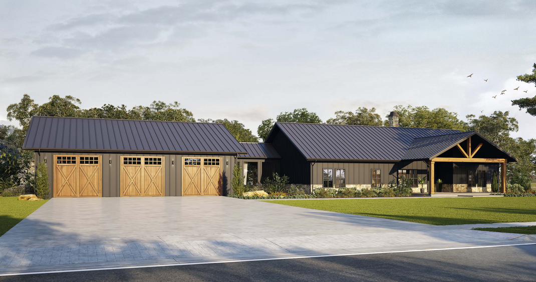 Ranch House Plans | Ranch Style Barndo Floor Plans – Barndominiums