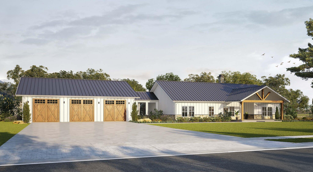 Ranch House Plans | Ranch Style Barndo Floor Plans – Barndominiums