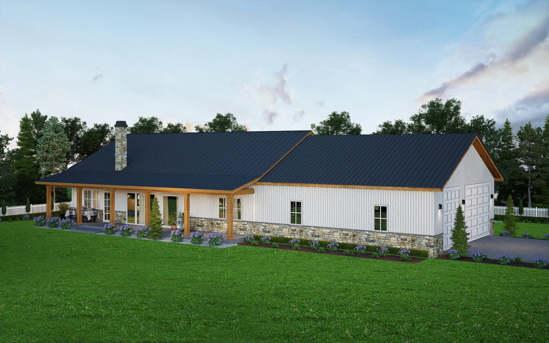 Ranch House Plans | Ranch Style Barndo Floor Plans – Barndominiums